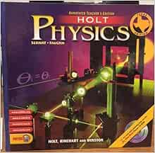 Holt Physics, Texas Annotated Teacher's Edition: Jerry Serway Raymond ...
