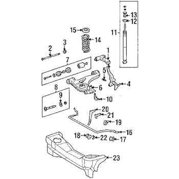 Amazon.com: Mercedes-Benz 166 330 01 07, Suspension Control Arm: Automotive