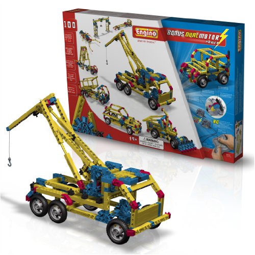 Engino 100 Models Dual Motor Ultimate Construction Set - Want It All