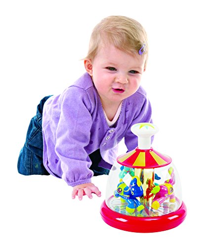 PlayGo Push N Spin Carousel Toys Games Toys Activity Toys Spinning Tops
