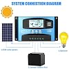 EEEKit MPPT 100A Solar Charge Controller, Upgraded Solar Panel 12V 24V ...