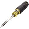 KLEIN TOOLS 32307 Multi-bit Tamperproof Screwdriver, 27-in-1 Tool with ...