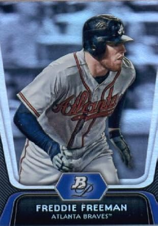Amazon.com: 2012 Bowman Platinum Baseball Card #98 Freddie Freeman ...