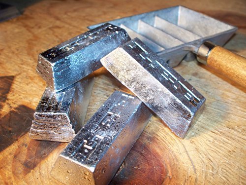 25 Lbs Lead Ingots Bars Reloading Bullets Metal Casting Sinkers Lures ...