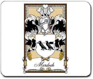 Amazon.com: Murdoch Family Crest Coat of Arms Mouse Pad: Electronics