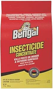 Amazon.com: Bengal 33100 Liquid Insecticide 2oz Concentrate Roach Ant ...