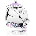 Amazon.com: PANDORA Disney, Mrs. Potts & Chip: Clothing, Shoes & Jewelry