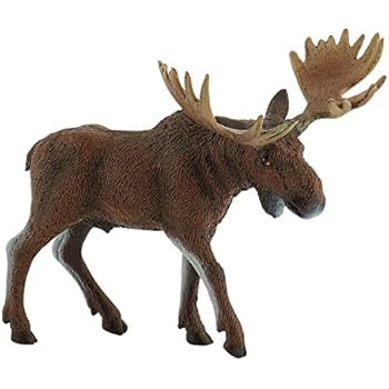 Amazon.com: Bullyland Moose Action Figure: Toys & Games