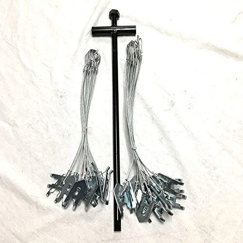Pcs Outdoors Wcp Wolf Fang Earth Anchor Cable Trap Stakes Value Package ...