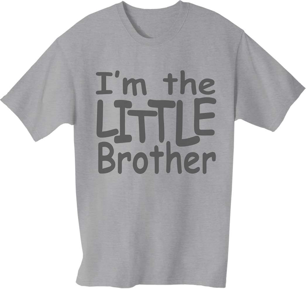 Im The Little Brother Men's T-Shirt! : Amazon.co.uk: Clothing