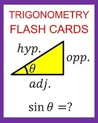 Trigonometry Flash Cards: Memorize Values of Trig Functions (sin, cos ...