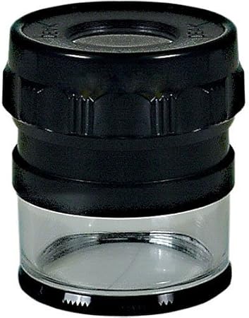 10x Peak Focusing Loupe Magnifier with removable Scale: Amazon.co.uk ...