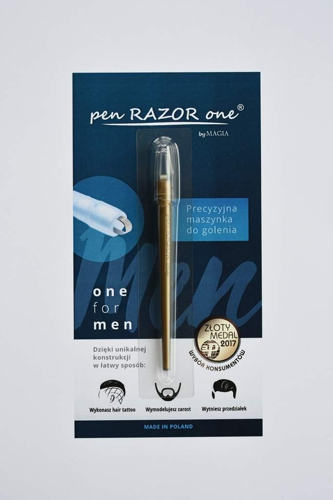 Pen Razor One for Men, Modeling Facial Hair, Shaving partings, Creating ...