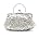 VENI MASEE® Collection Antique Floral Seed/Bead / Sequin Soft Clutch ...
