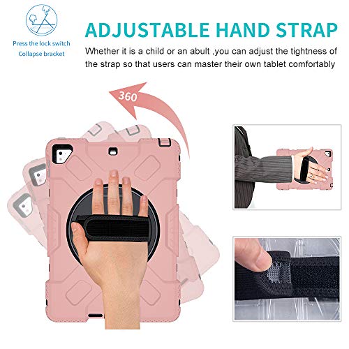 SUPFIVES Case for iPad 6th/5th Generation 9.7/Air 2/ Pro 9.7 [Military ...