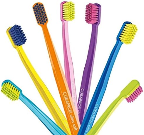 Curaprox 4 x CS 5460 Ultra Soft Adult Manual Toothbrush with 5460 Ultra ...