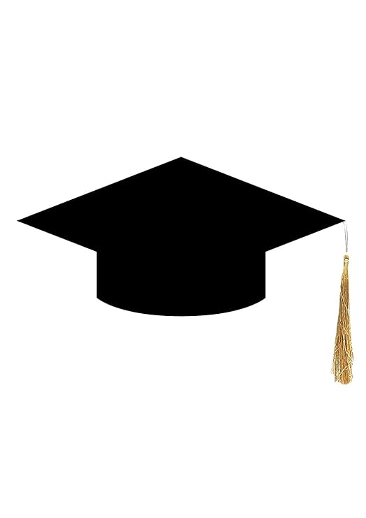 Buy HDO Convocation Caps for Kids, Black (Single) Online at Low Prices ...