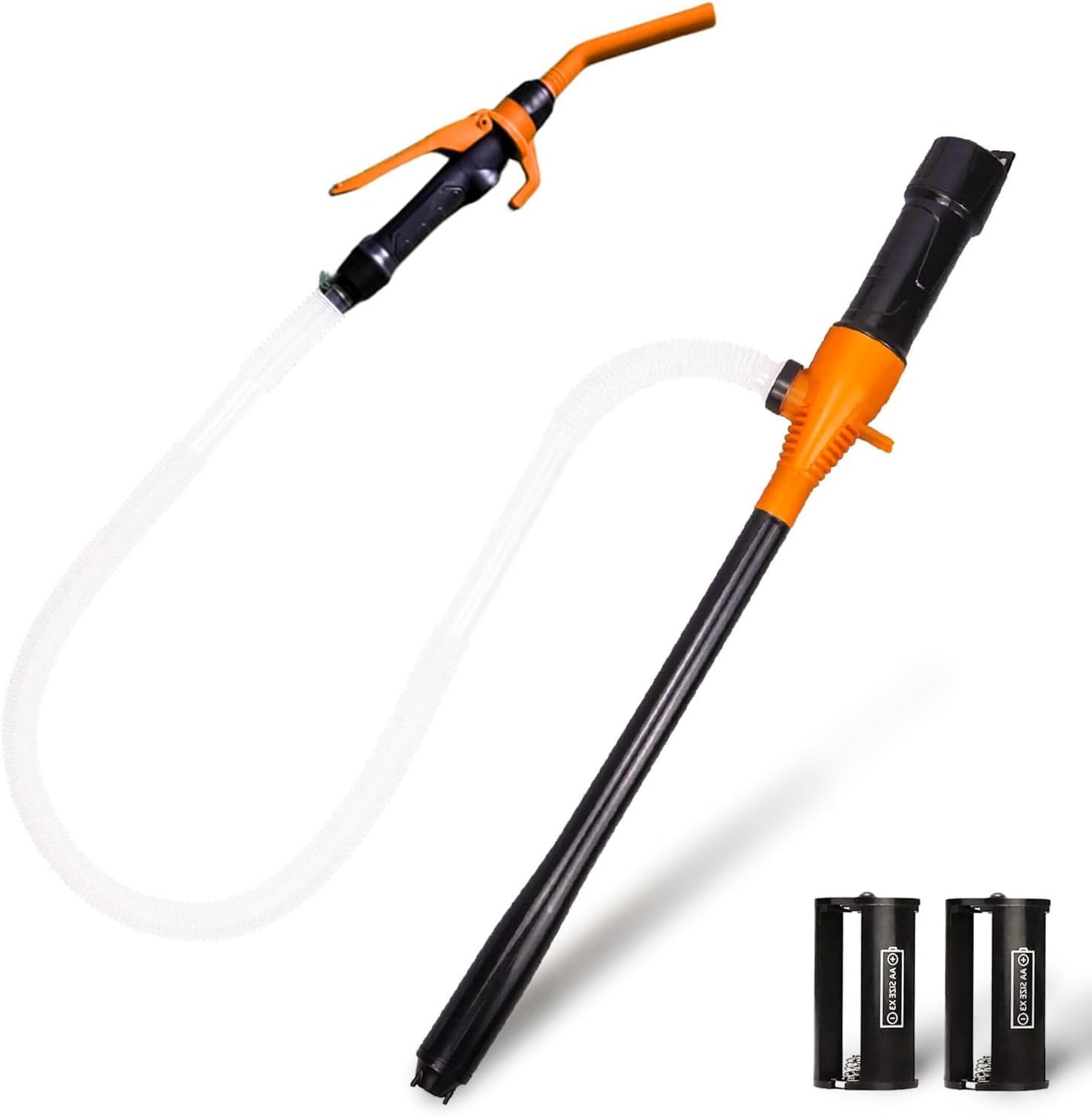 Portable Transfer Pump Battery Operated Electric Siphon Pump - Easy to ...