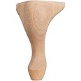 Set Of 4- Traditional Queen Anne Legs- 4-1/2" x 4-1/2" x 8" - Wood ...
