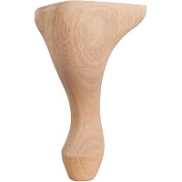 Set Of 4- Traditional Queen Anne Legs- 4-1/2" x 4-1/2" x 8"4 - Wood ...