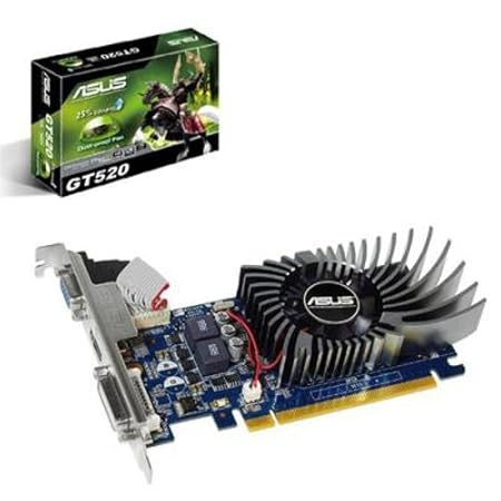 Asus 1GB DDR3 Nvidia GeForce GT 520 Graphics Card: Amazon.co.uk ...