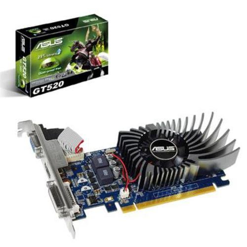 Asus 1GB DDR3 Nvidia GeForce GT 520 Graphics Card: Amazon.co.uk ...