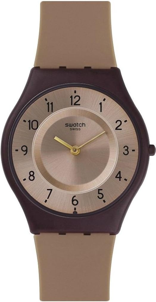 Swatch Women's Digital Quartz Watch with Plastic Strap SFC106 : Amazon ...