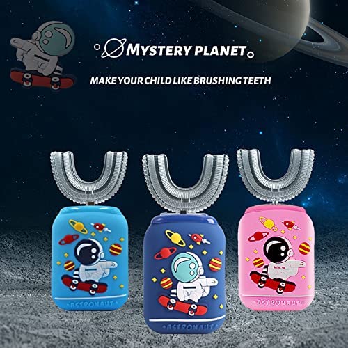 Kids Electric Toothbrushes, Wireless Charging U Shaped Toothbrush Kids ...