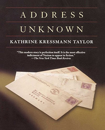 Address Unknown: Taylor, Kathrine Kressmann: 9780743412711: Amazon.com ...
