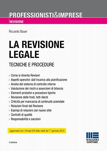 Diecalighno: La revisione legale. Tecniche e procedure pdf - Riccardo Bauer scaricare il libro
