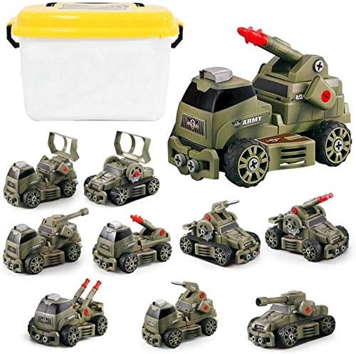 deAO 10-in-1 75 Piece Take Apart Special Forces Military Friction ...