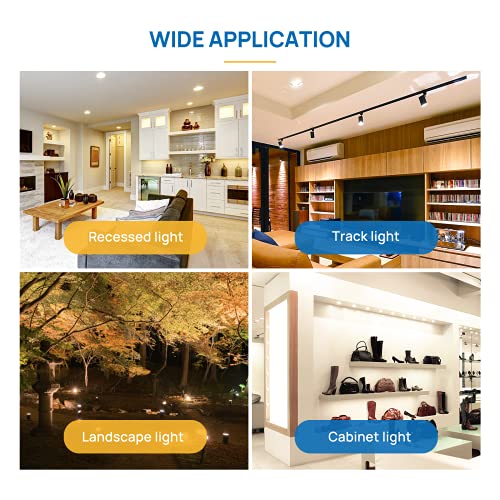 Linkind MR16 LED Bulb Dimmable, GU5.3 Bi-Pin Base 6.5W (70W Equivalent) 3000K Soft White 640lm ...