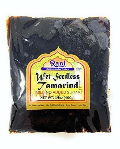 Rani Tamarind, Wet Seedless Block/Slab (Imli) 14oz (400g) ~ All Natural ...