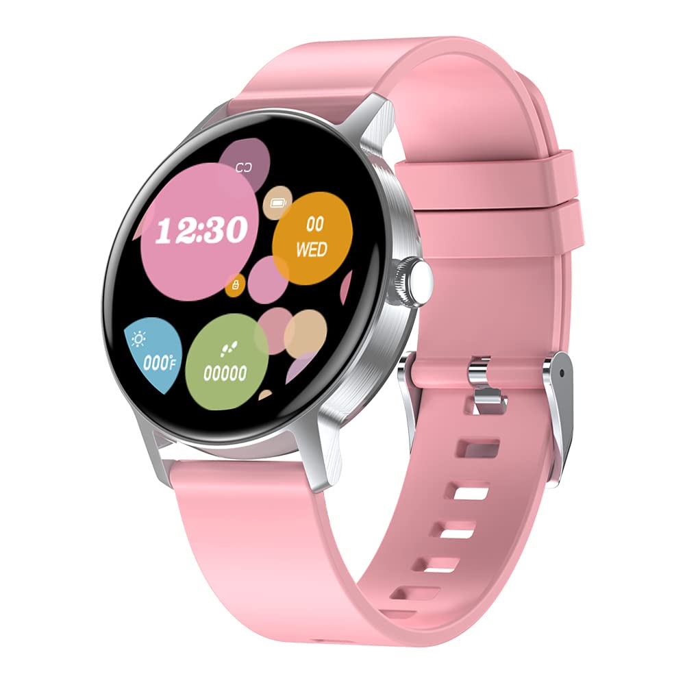 Tinwoo Smart Watch(40mm),Fitness Tracker for Men Women,Supports Qi ...