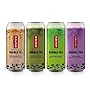 Pocas Bubble Tea with Tapioca Pearls, Variety Pack 8 can(16.5oz) (Taro ...