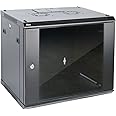 Amazon.com: TECMOJO Standard Wall Mount Server Cabinet IT Network Rack Enclosure Lockable Glass ...