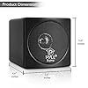 Pyle Home PCB3BK 3-Inch 100-Watt Mini Cube Bookshelf Speakers - Pair ...