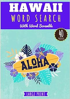 Hawaii Word Search: Aloha | Hawaiian Word Search | Challenging Puzzle ...