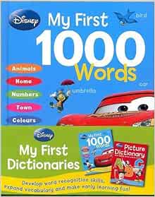 Disney Picture Dictionary & First 1000 Words Books: 9781445498607 ...
