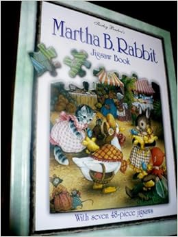 Shirley Barber's Martha B. Rabbit Jigsaw Book: Shirley Barber ...