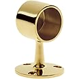 Amazon.com: Lavi Industries 00-340/1H Brass Flush End Post 1-1/2" OD ...
