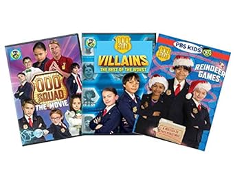 Amazon.com: Ultimate PBS Odd Squad 3-DVD Learning Collection: Dance ...