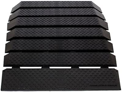 Amazon.com: Pride Mobility Pride Rubber Threshold Ramp 3" inch Rise ...