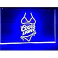 Amazon.com: Coors Light Beer Bikini Bar Pub LED Neon Sign Man Cave A119 ...