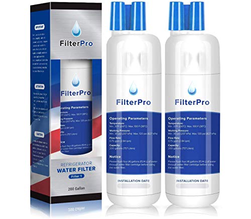 FilterPro Replacement for Refrigerator Water Filter Kenmore 9930, 9081 (2 Pack) Home Garden ...