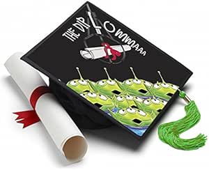 Amazon.com: Tassel Toppers The Diploma Grad Cap Decorated Grad Caps ...