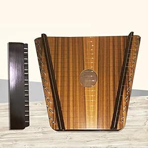 Amazon.com: Lap HARP New with Free Bag & Tuning Key 19 strings: Musical ...