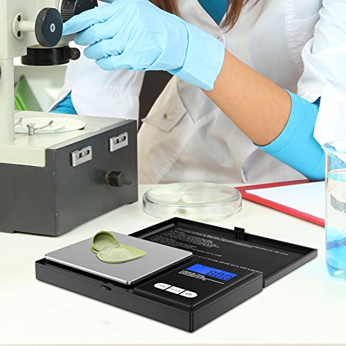 Ascher Digital Pocket Scale, 200g/0.01g Mini Scale 6 Units, LCD Backlit ...