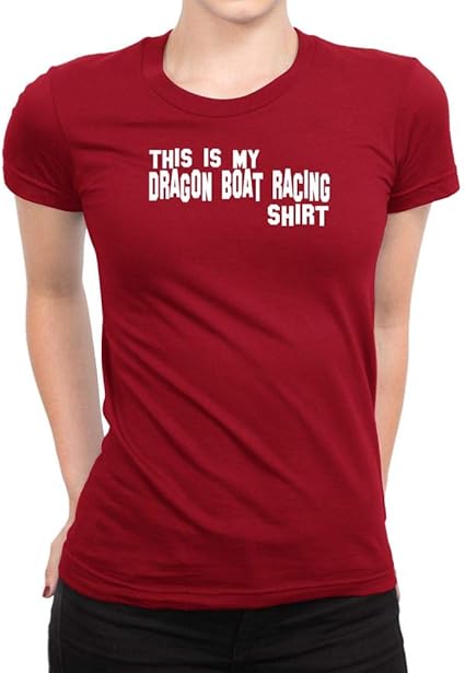 Idakoos This is My Dragon Boat Racing Shirt Women T-Shirt: Amazon.co.uk ...