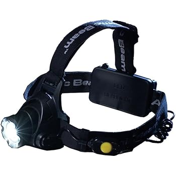 Amazon.com: Atomic Beam Headlight by BulbHead, 5,000 Lux Hands-Free LED ...